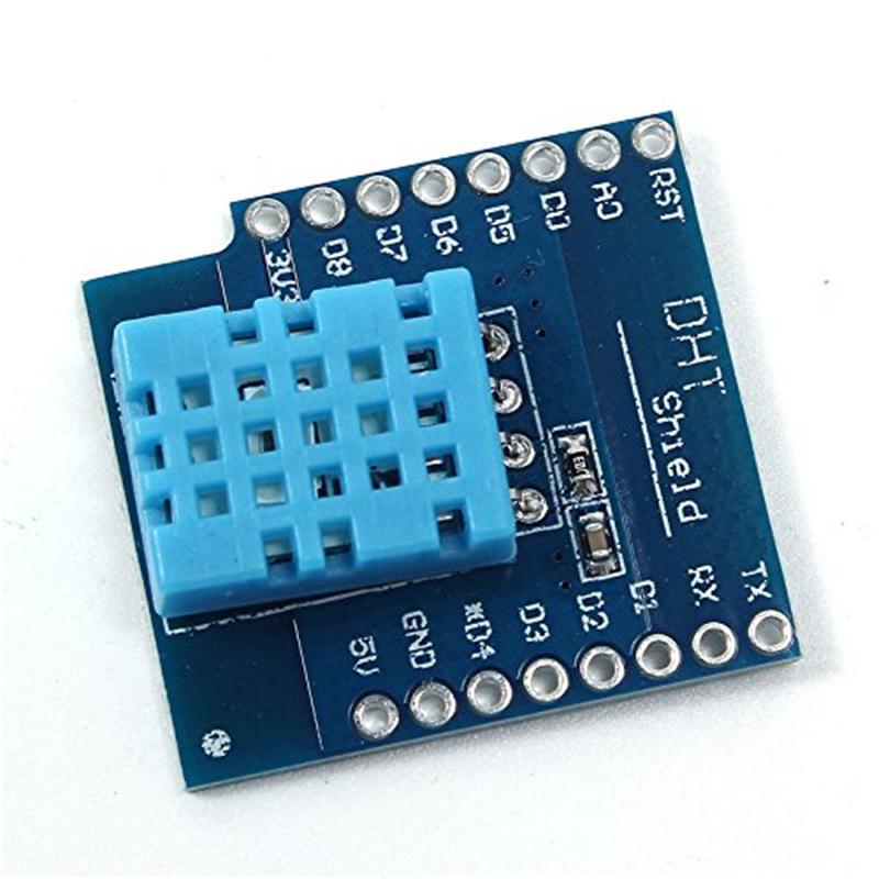 DHT11 Shield Temperature and Humidity Sensor Module for D1 Mini Wemos | Satistronics